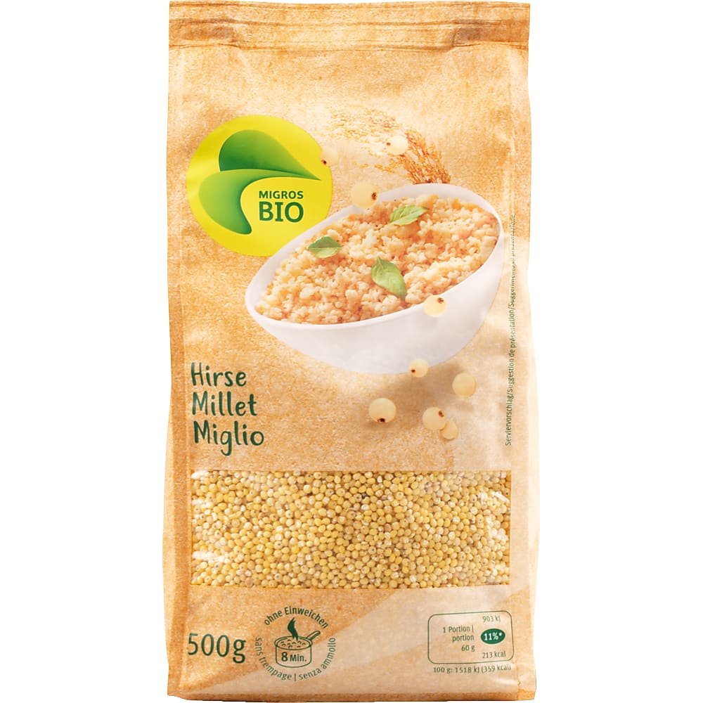 Buy Bio · millet · peeled • Migros