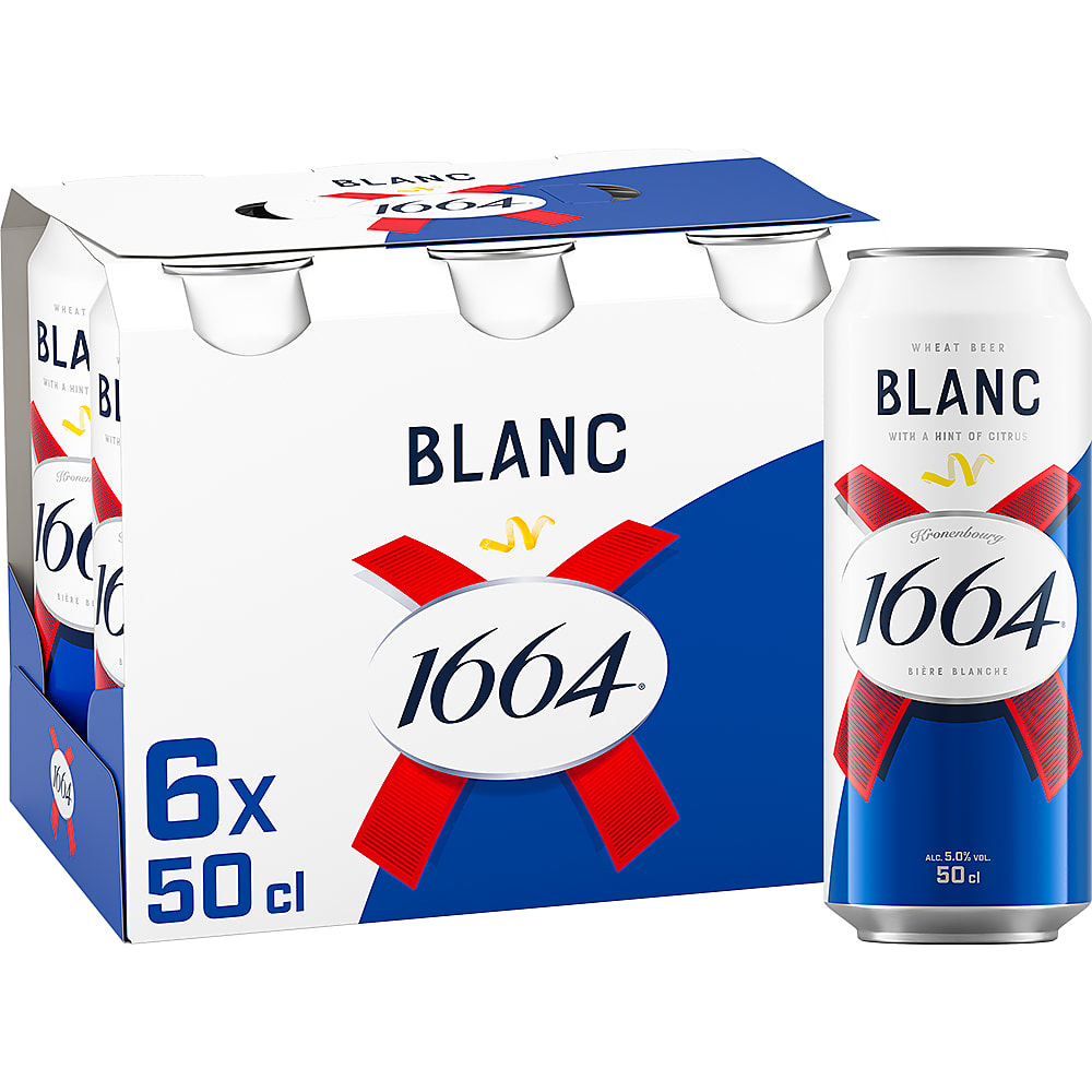 Achat 1664 Blanc · Bière blanche • Migros Online