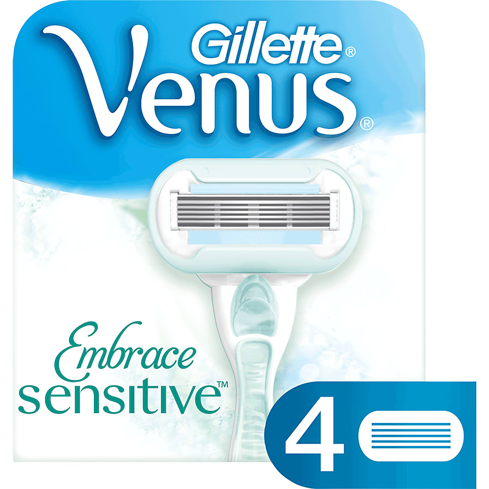 Buy Gillette Venus Embrace · Lames pour rasoir · Sensitive - avec aloé ...