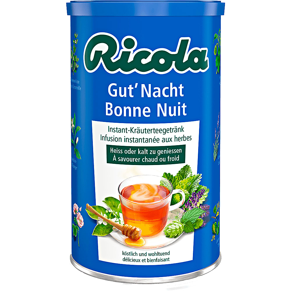 Buy Ricola · Good Night Instant Tea · Bonne nuit • Migros
