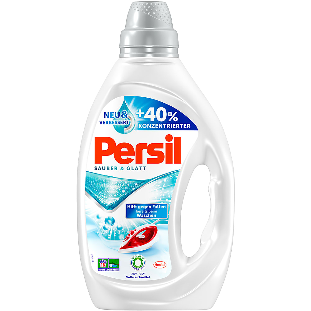 Buy Persil · Lessive liquide · Propre & Lisse - 18 lessives • Migros
