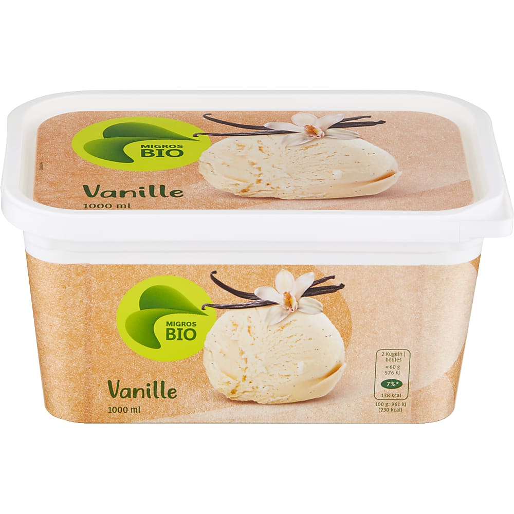 Buy Migros Bio · Cream ice cream · Vanilla • Migros