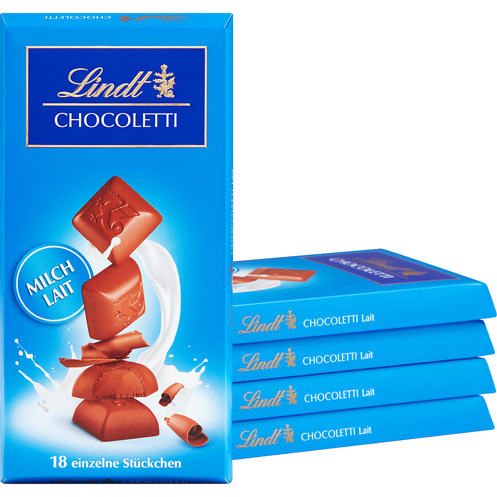 Kaufen Lindt Chocoletti · Schokoladentäfelchen · Milch • Migros