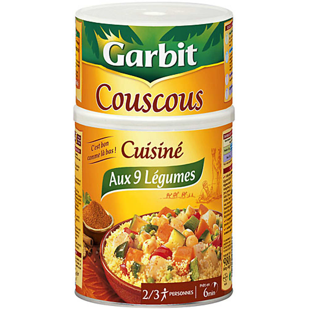 Buy Garbit · Couscous · aux 9 légumes • Migros