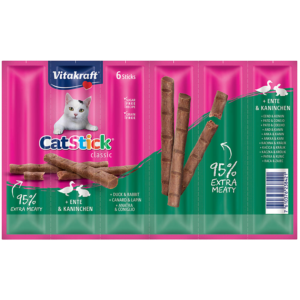 Achat Vitakraft Cat-Stick · Stick pour chat · Canard/Lapin • Migros