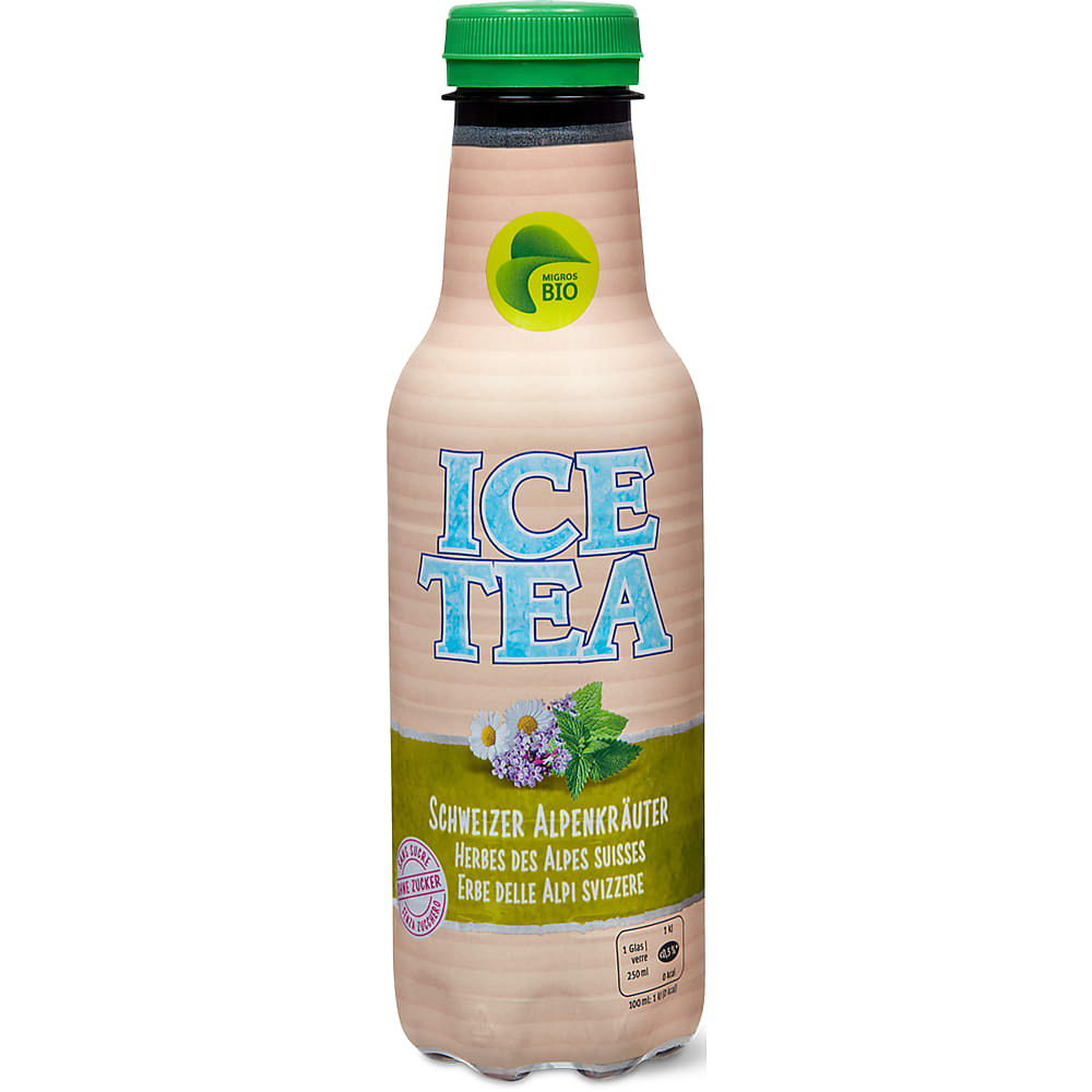 Acquista Ice Tea Bio · Tè freddo · Erbe alpine svizzere - senza ...