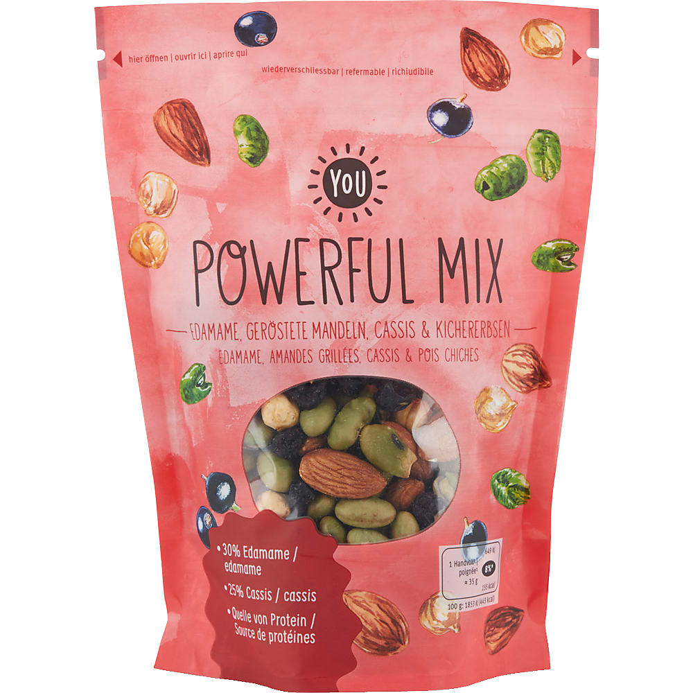 Buy You · Powerful Mix · Edamame, roasted almonds, Blackcurrant ...