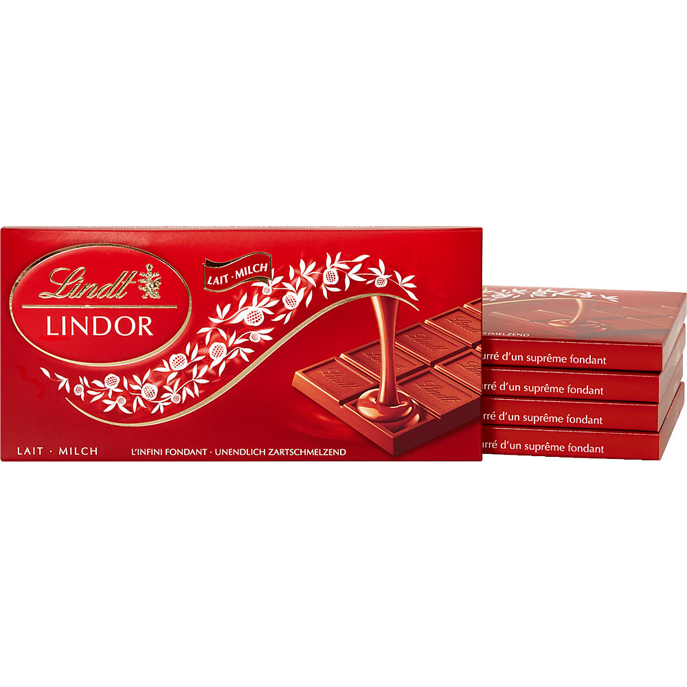 Acquista Lindt Lindor · Tavoletta di cioccolato · al latte ripieno • Migros