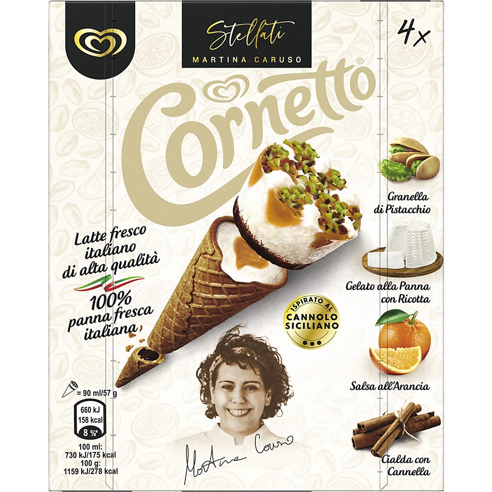 Achat Lusso Cornetto Chef Caruso · Cornet · Cannelle, sauce à l'orange ...