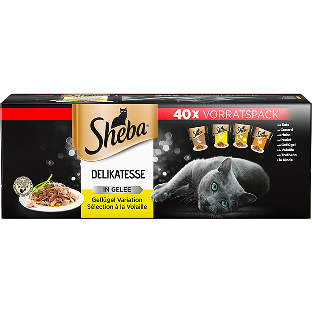 Buy Sheba Sélection · Slices in jelly · Chicken, turkey, duck, poultry ...