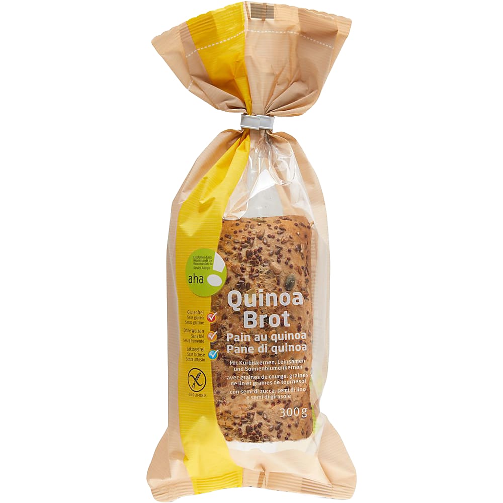 Achat aha! · Pain au quinoa · Avec graines de courge, de lin et de ...