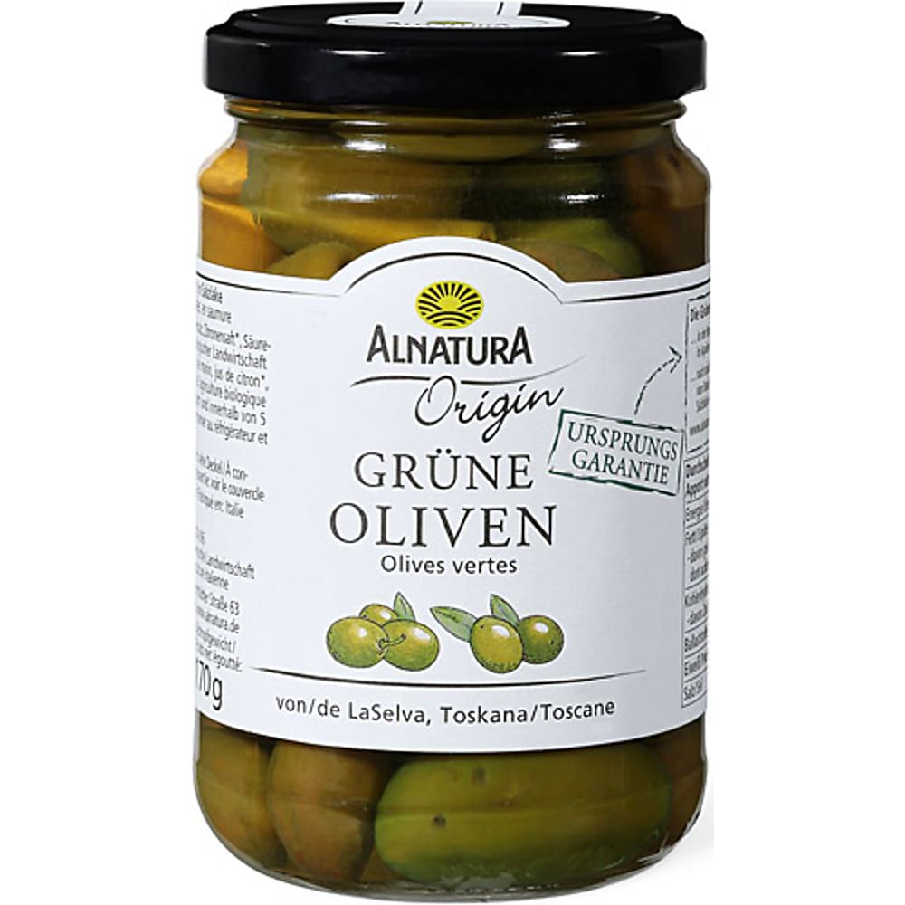 Achat Alnatura · Olives vertes • Migros