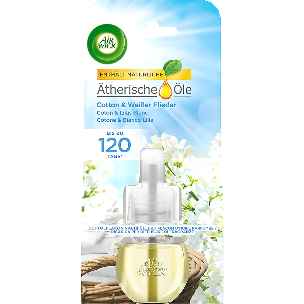 Kaufen Air Wick · Elektrischer Duftstecker Nachfüllflakon · Cotton & wisser Flieder, bis zu 120 ...