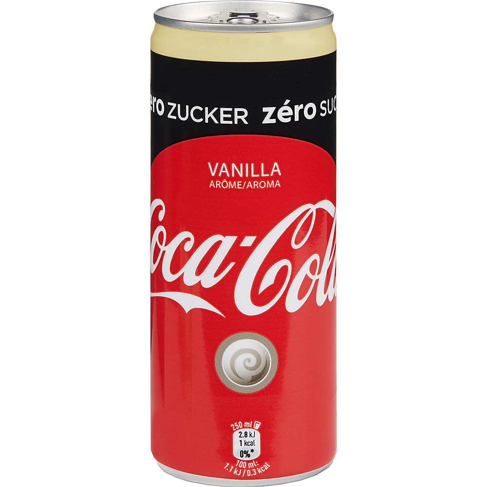 Buy Coca-Cola Zero · Limonade · Vanilla • Migros