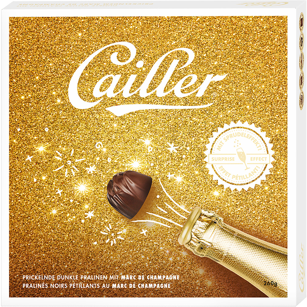 Acquista Cailler · Praline nere frizzanti · Con Marc de Champagne • Migros