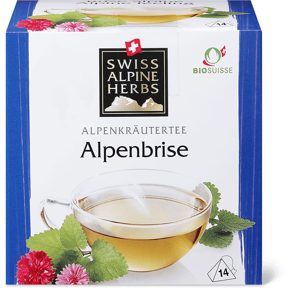 Buy Swiss Alpine Herbs · Organic herbal tea · Alpine Breeze • Migros
