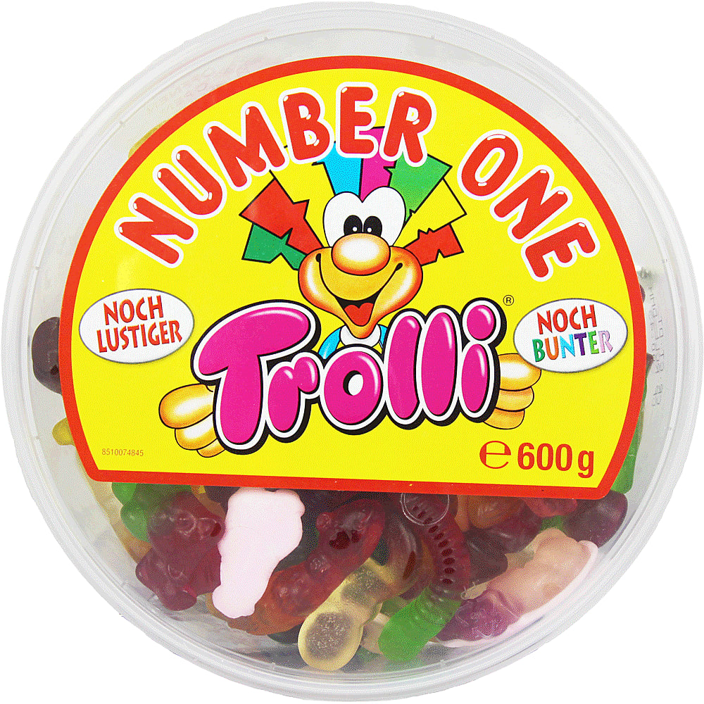 Buy Trolli Number One · Bonbons en pâte de guimauve • Migros
