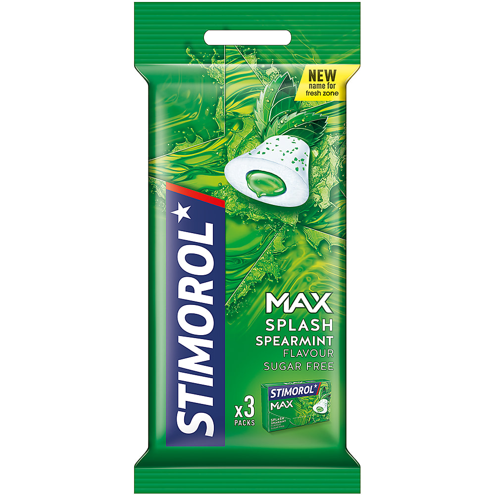 Buy Stimorol Max Splash · Chewing Gum sans sucre avec un centre liquide ...