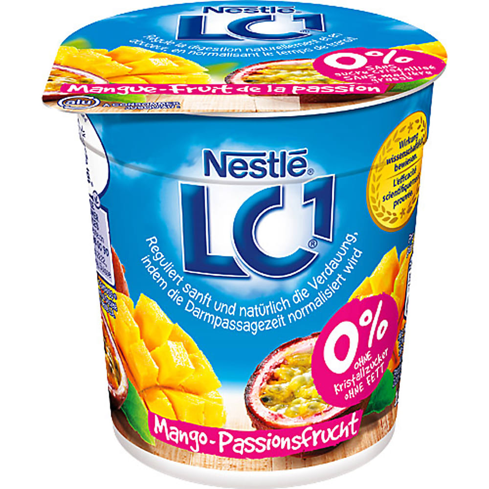 Buy Nestlé LC1 · Yogourt · Mangue-Fruit de la passion, 0% matières ...
