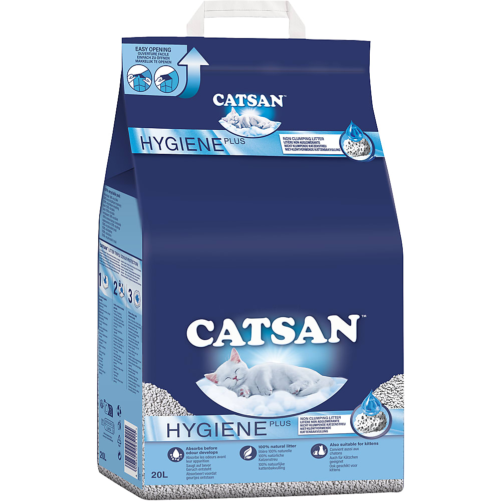Buy Catsan Hygiene plus · Suction-active hygienic litter · Active ...