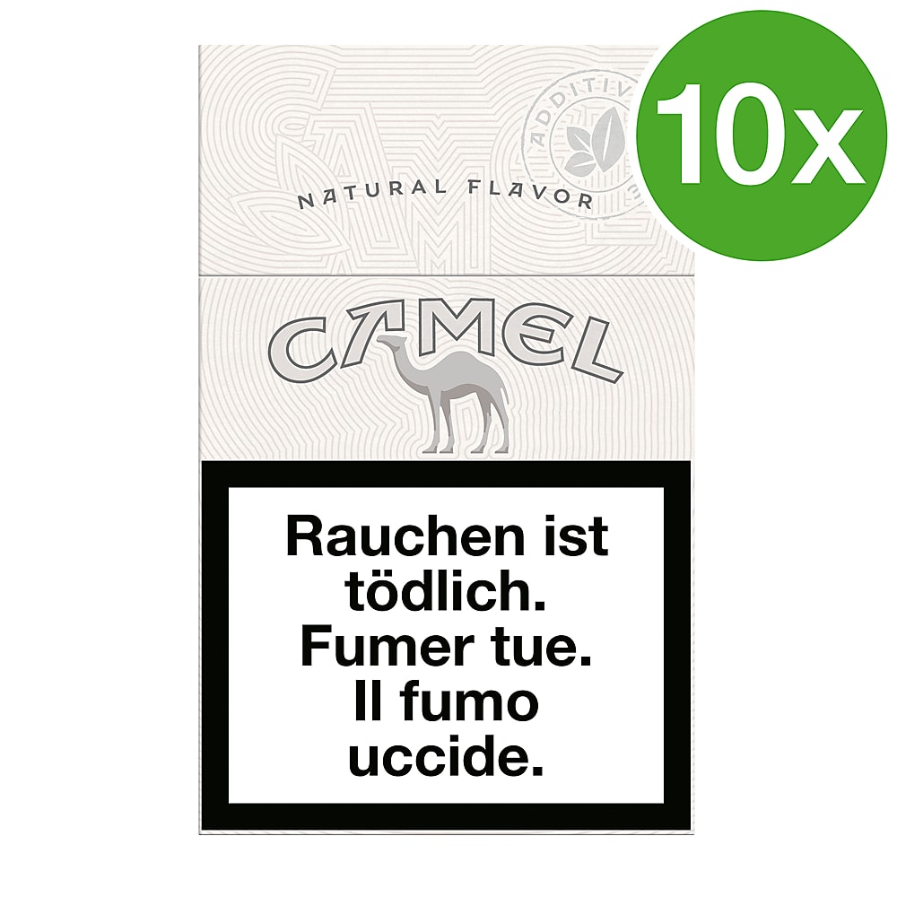 Buy Camel Natural Flavor White · Cigarettes · Box • Migros