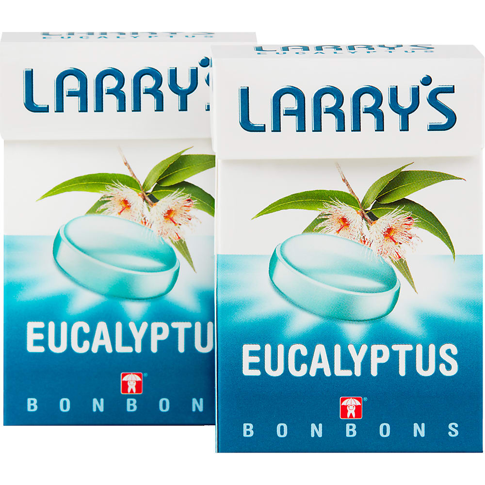 Achat Larry's Eucalyptus · Bonbons sans sucres • Migros