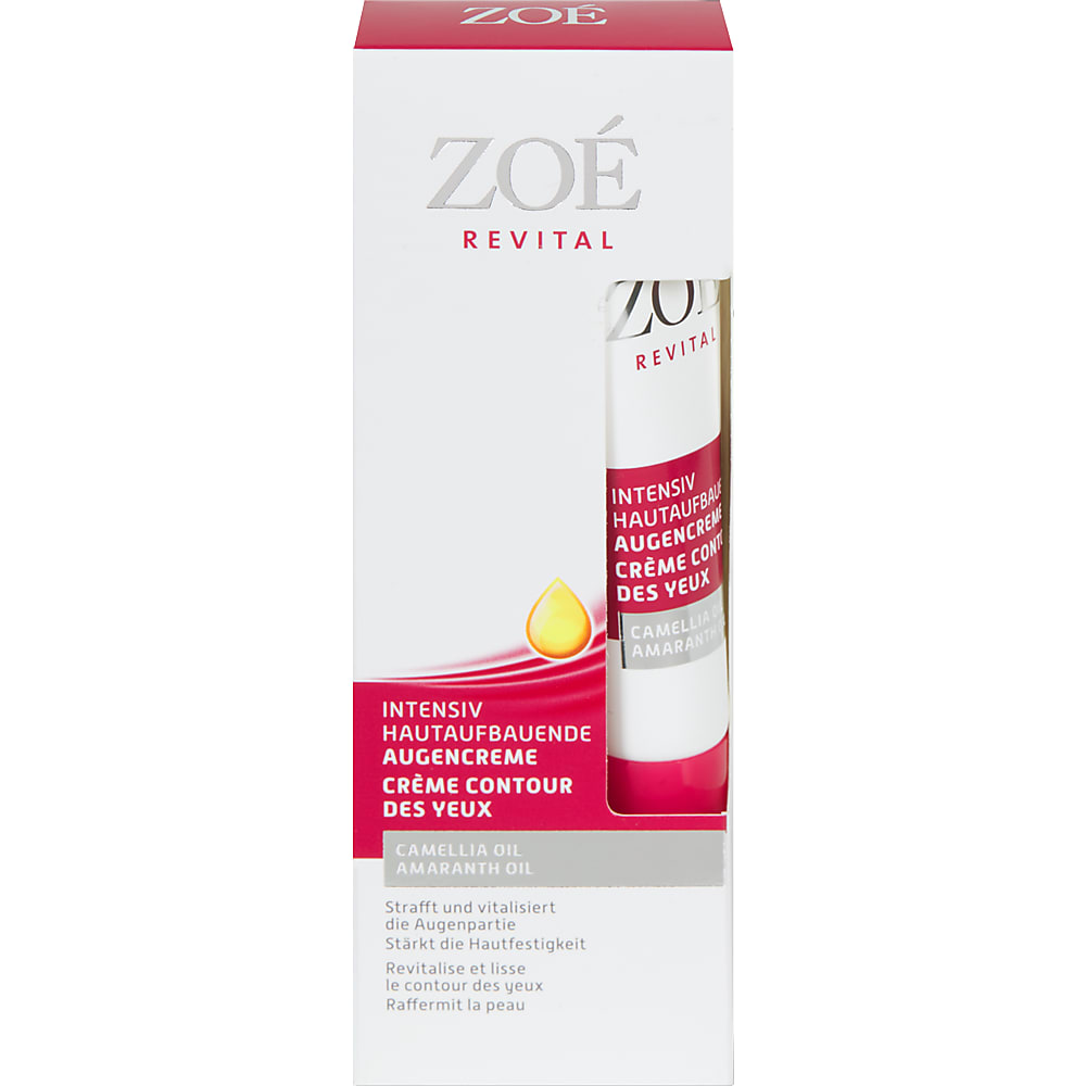 Buy Zoé Revital · Eye Contour Cream Intensive · Skin building • Migros