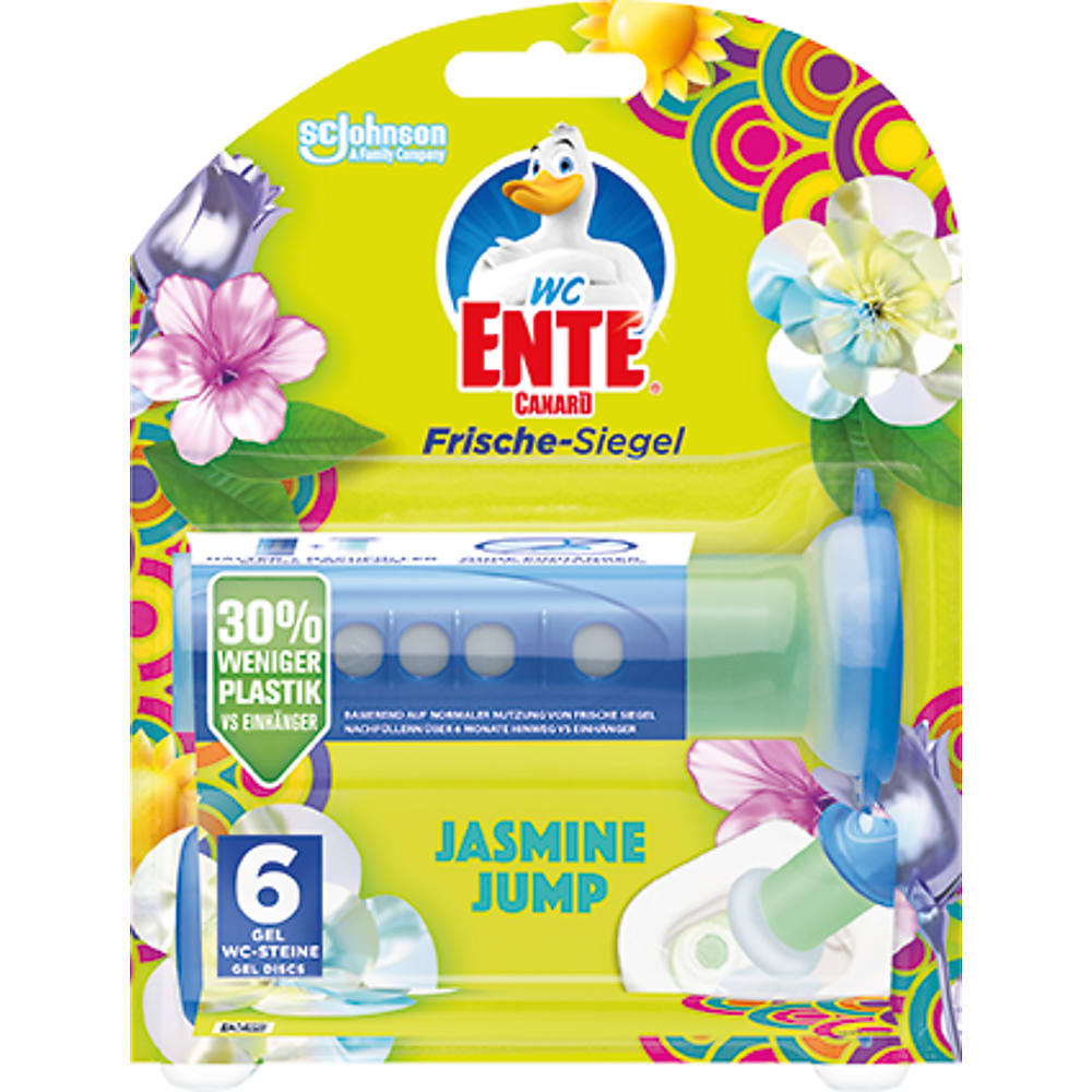 Buy WC-Ente Canard Fresh discs · Fresh toilet discs · Jasmine jump • Migros