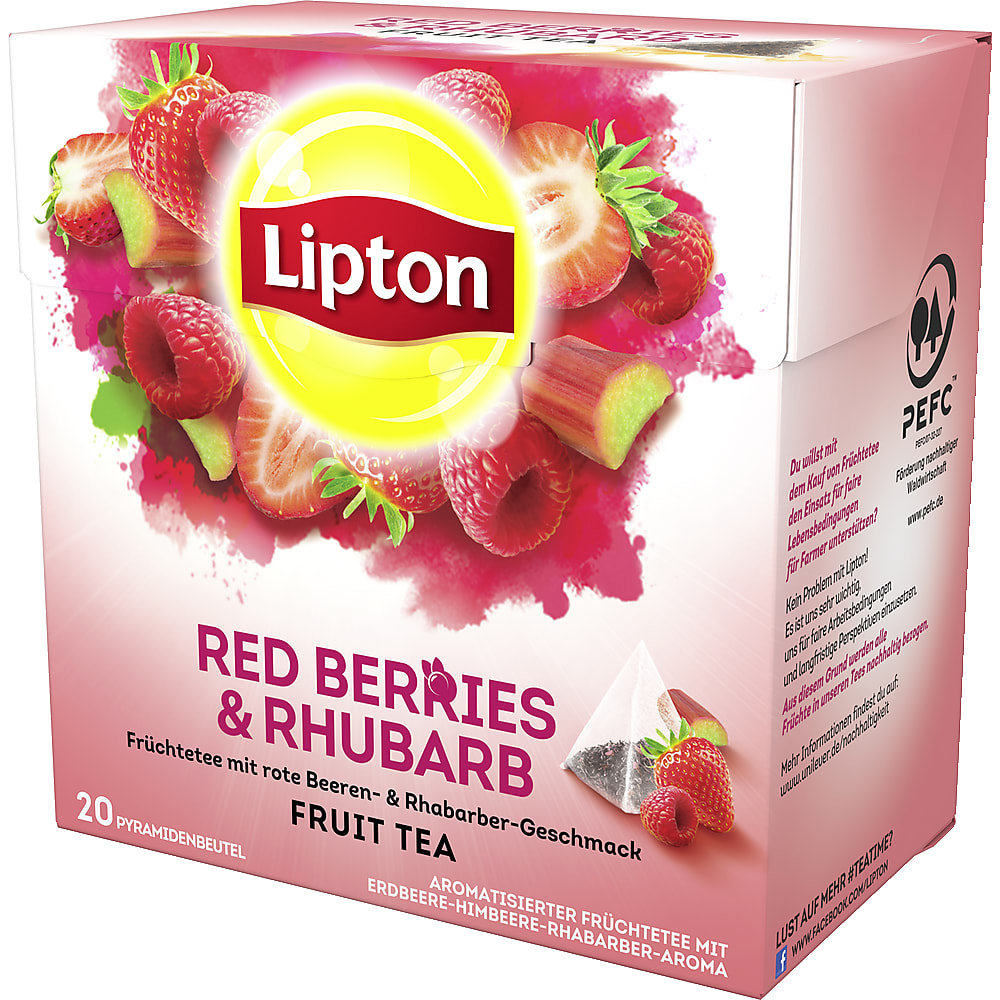 Achat Lipton Fruity Fun · Thé aux fruits · Fraise, Framboise et ...