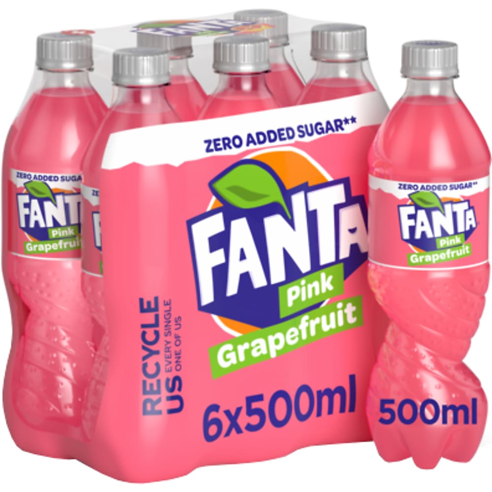 Buy Fanta Zero · Low calorie lemonade · Grapefruit • Migros