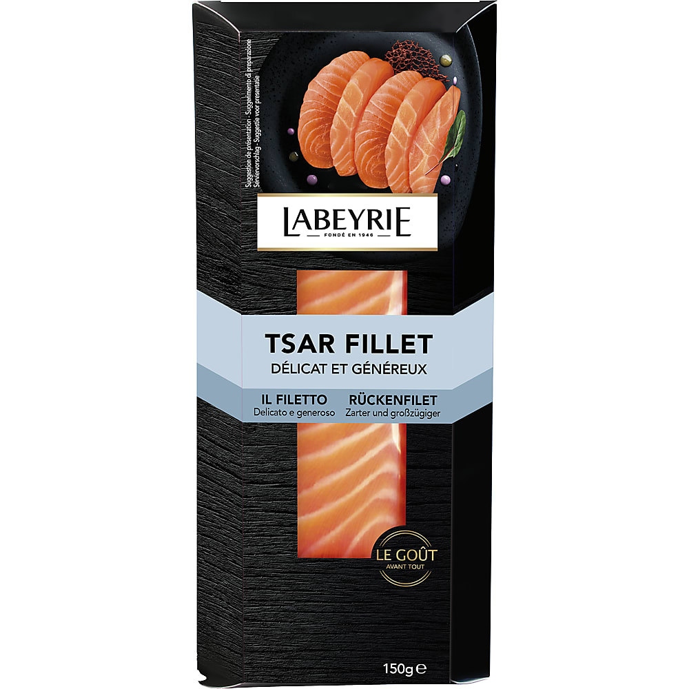 Buy Labeyrie Tsar Fillet · Salmon back fillet smoked · Norway • Migros