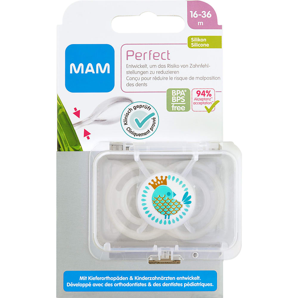 Kaufen MAM Perfect · Sauger · 16-36 Monaten, Silikon • Migros
