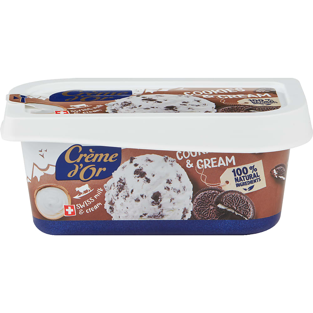 Buy Crème d'or · Cream ice cream · Cookies & Cream • Migros