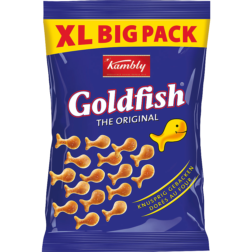 Buy Kambly Goldfish · Light, crispy-fresh savoury biscuits • Migros