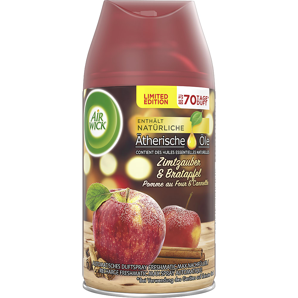 Kaufen Air Wick · Duftspray Nachfüller für Zerstäuber FreshMatic · Zimtzauber & Bratapfel • Migros