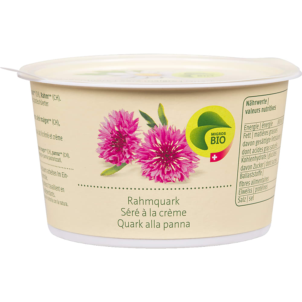 Buy Bio · cream quark · Plain • Migros