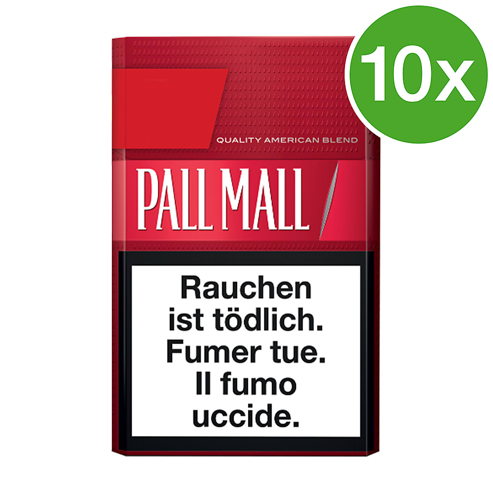 Achat Pall Mall Red · Cigarettes · Box • Migros