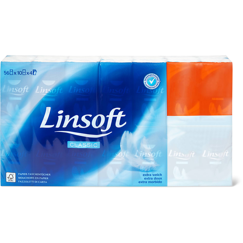 Buy Linsoft Classic · Paper tissues · 4 layers - Extra soft • Migros