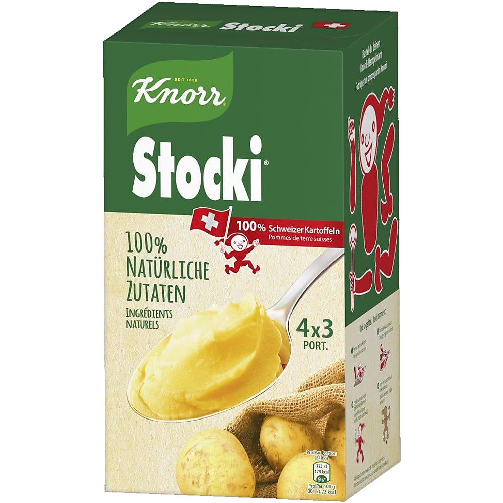Kaufen Knorr Stocki · Kartoffelstock · 4x3 Portionen • Migros