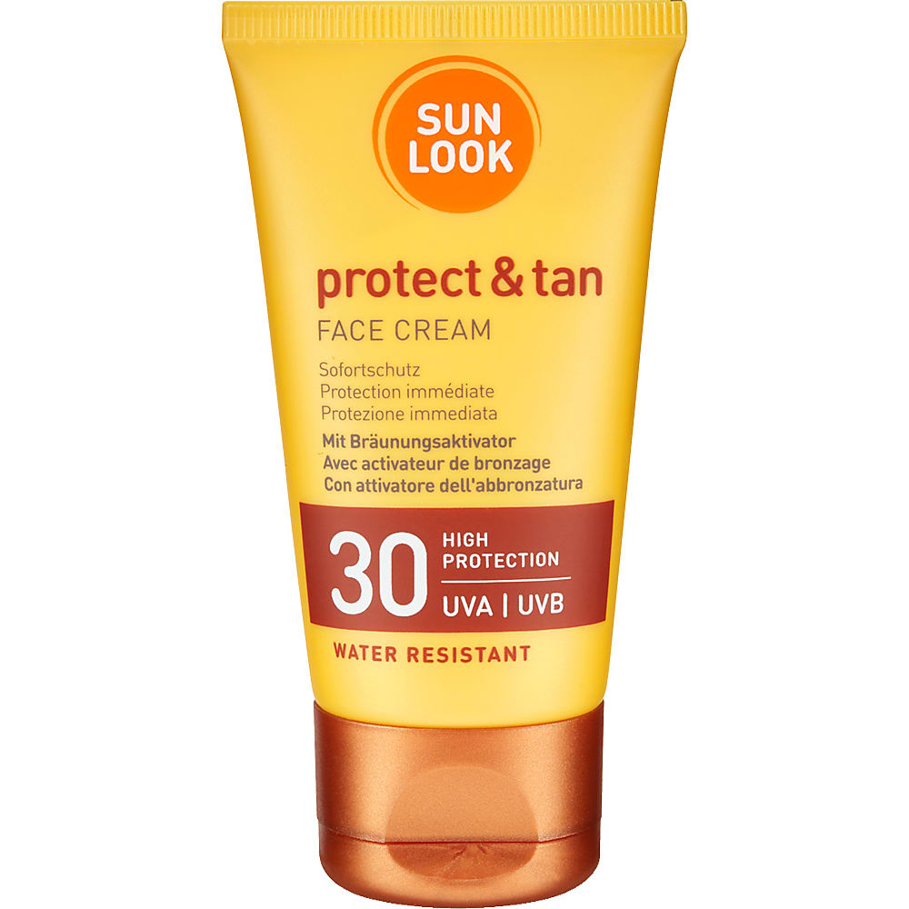 Buy Sun Look Protect & Tan · Sunscreen for face · 30 high protection ...