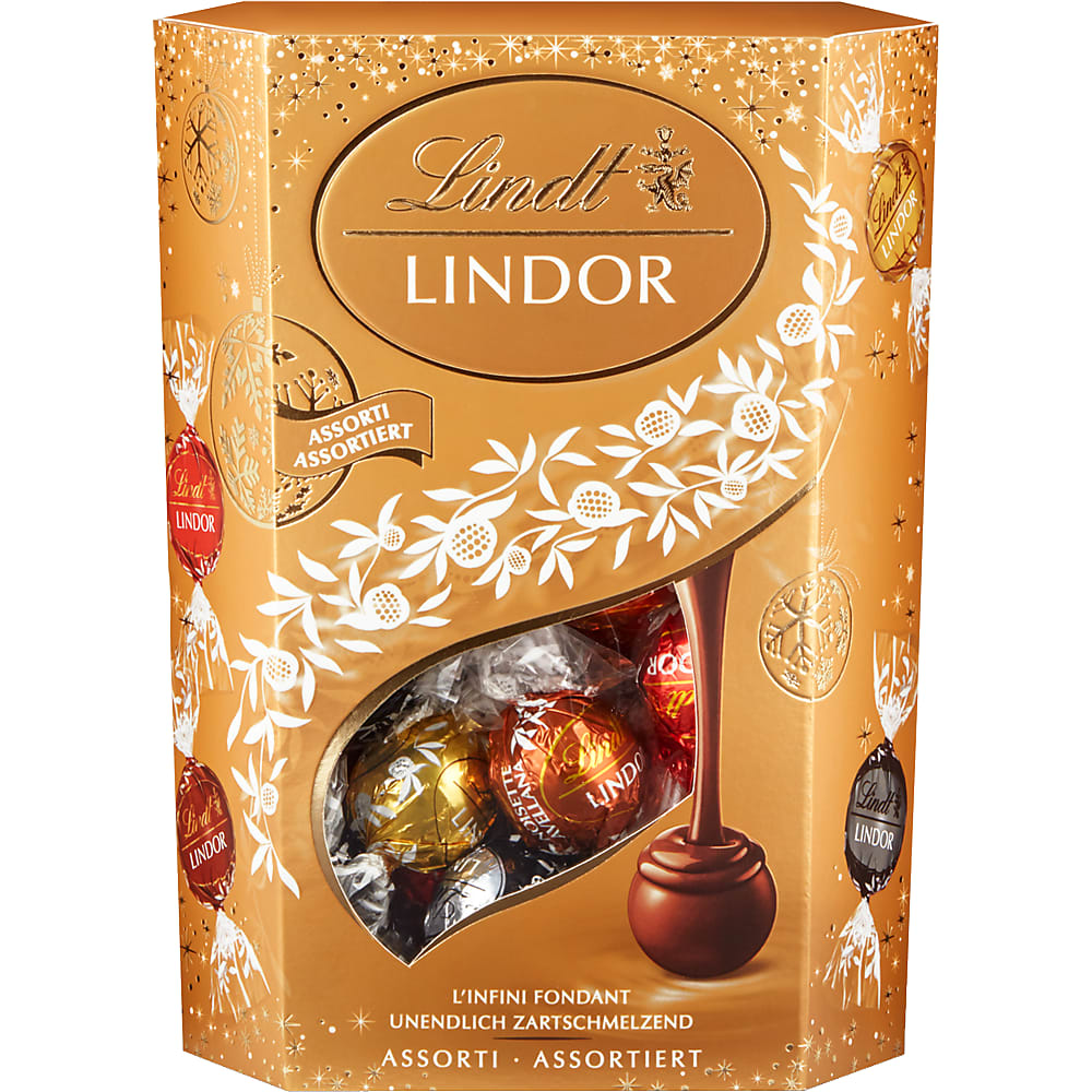 Buy Lindt Lindor · chocolate balls · assorted • Migros