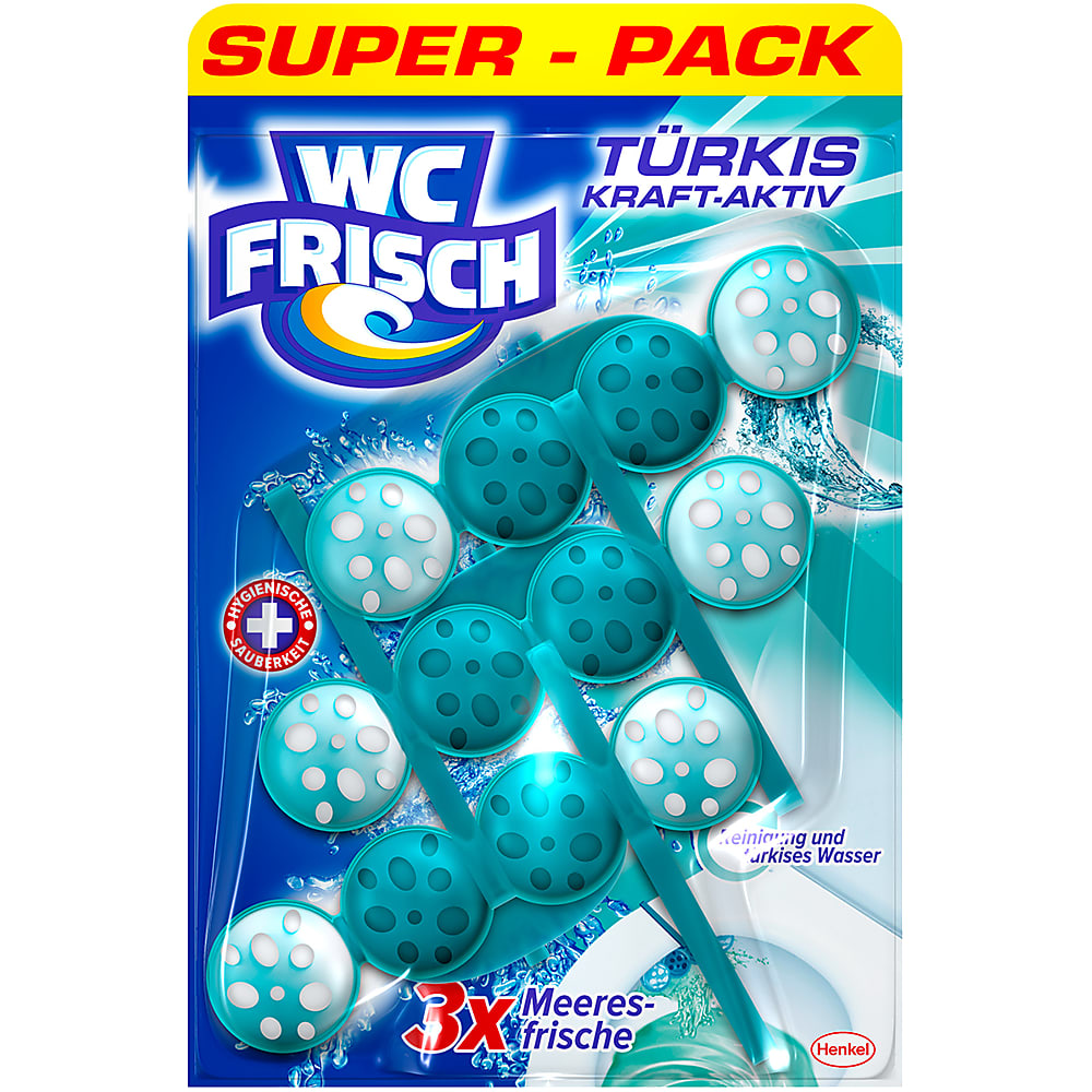 Buy WC Frisch Kraft Aktiv · Nettoyant et désodorisant WC · Turquoise ...