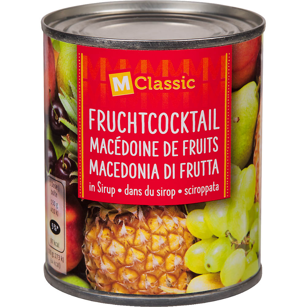 Buy M-Classic · Fruit cocktail · In syrup • Migros