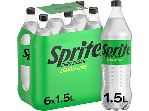 Sprite Zero · Limonade à basse calories · Citron-Lime • Migros