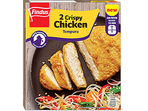 Findus · SE - Findus 2 Crispy Chicken Tempura 220g · 100% chicken ...