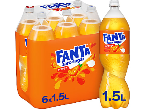 Buy Fanta Zero · Limonade à basse calories · Orange • Migros