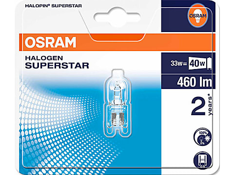 Osram Halogen · Halogen plug-in socket lamp for mains voltage · 230V ...