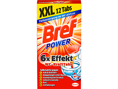 Bref Power · Nettoyant WC · Tabs • Migros