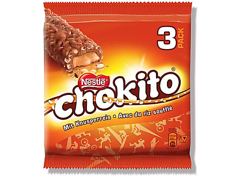 Chokito Nestlé · Barre chocolatée au caramel, riz soufflé enrobés de ...