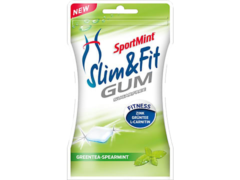 SportMint Slim&Fit · Chewing-Gum · Green Tea & Spearmint • Migros